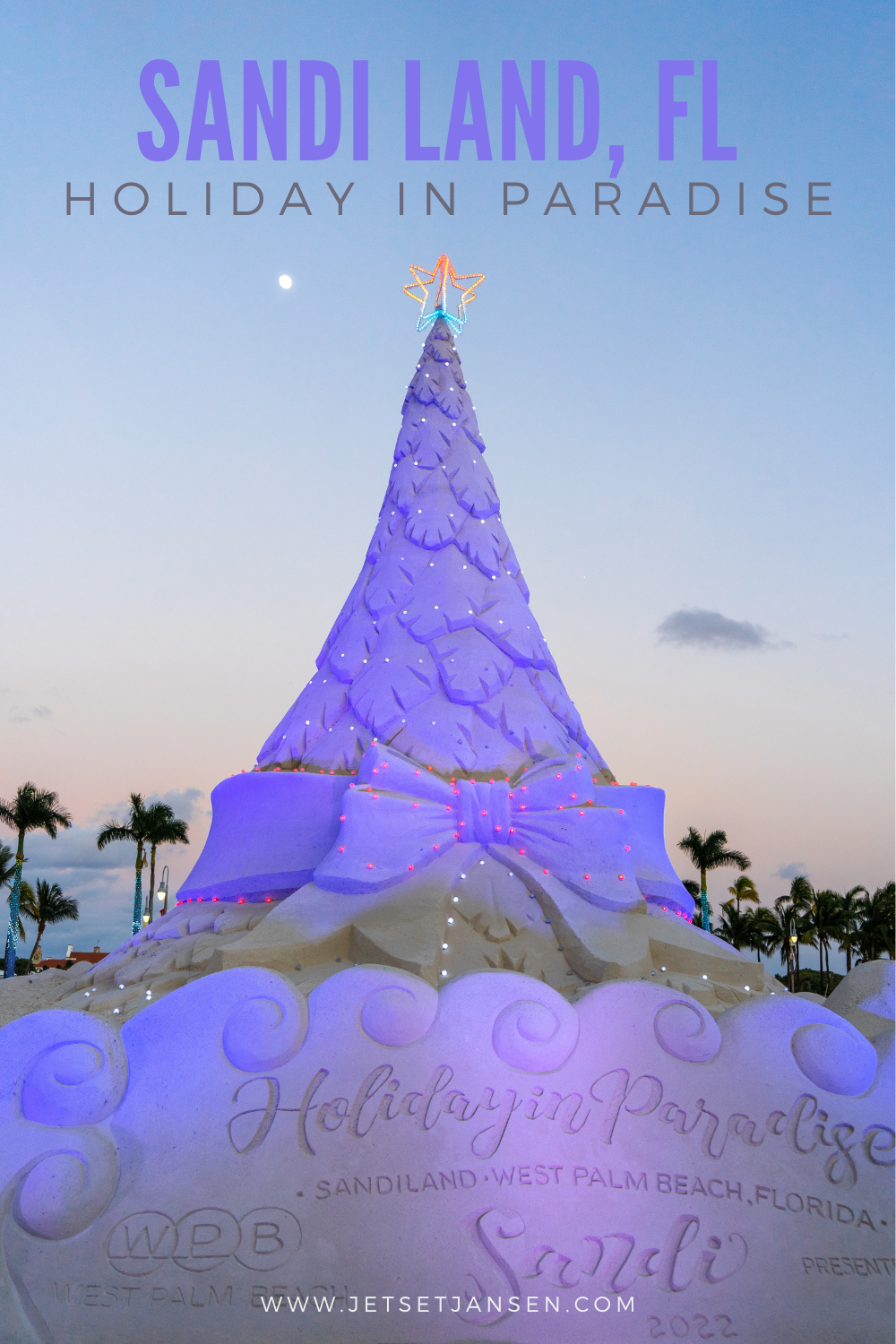Sandi Land: The Sand Tree at Holiday in Paradise, West Palm Beach