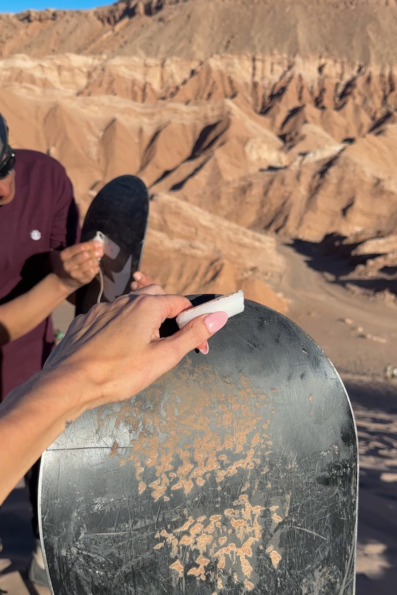 Sandboarding in Chile at Valle de la Muerte (Death Valley) • Jetset Jansen